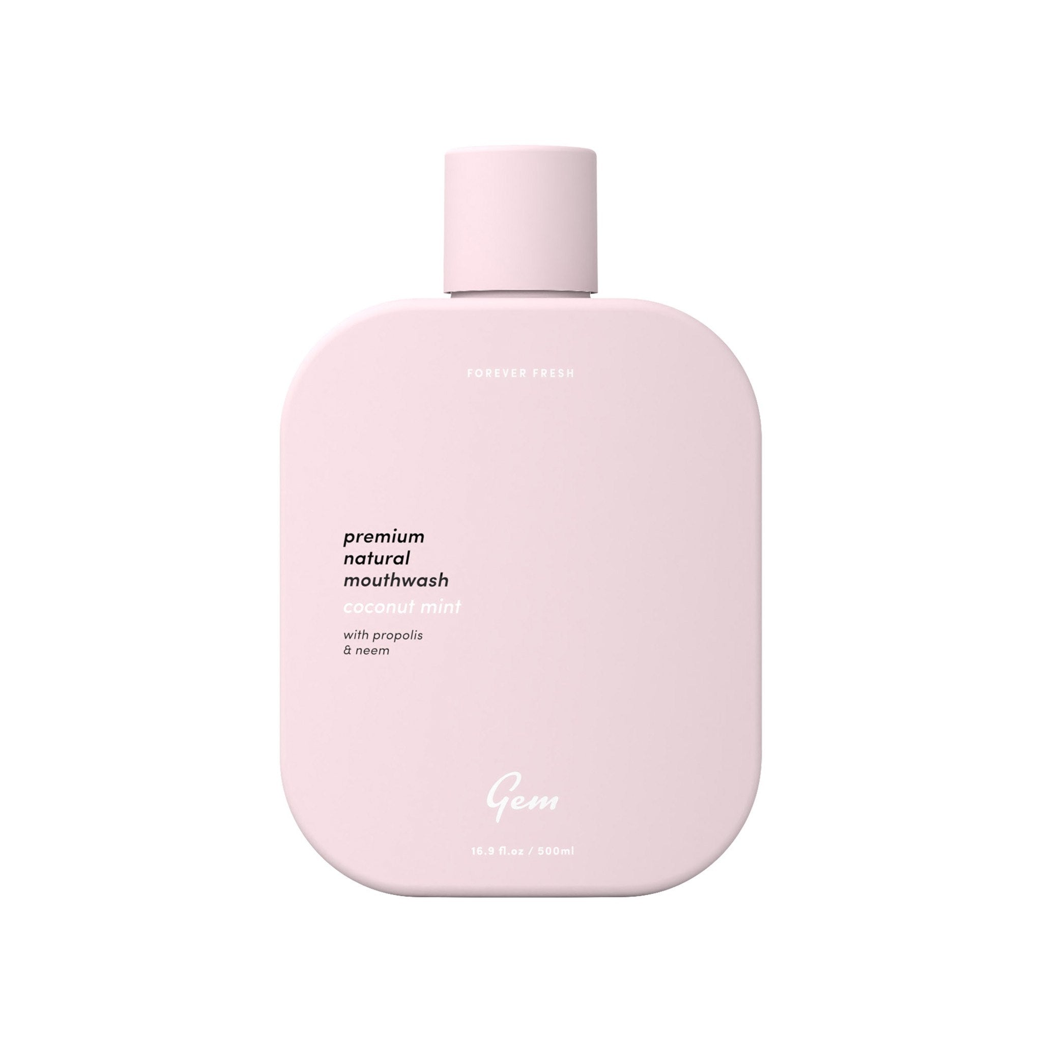 Keep Your Mouth Feeling Fresh With Gem Coconut Mint Mouthwash ...